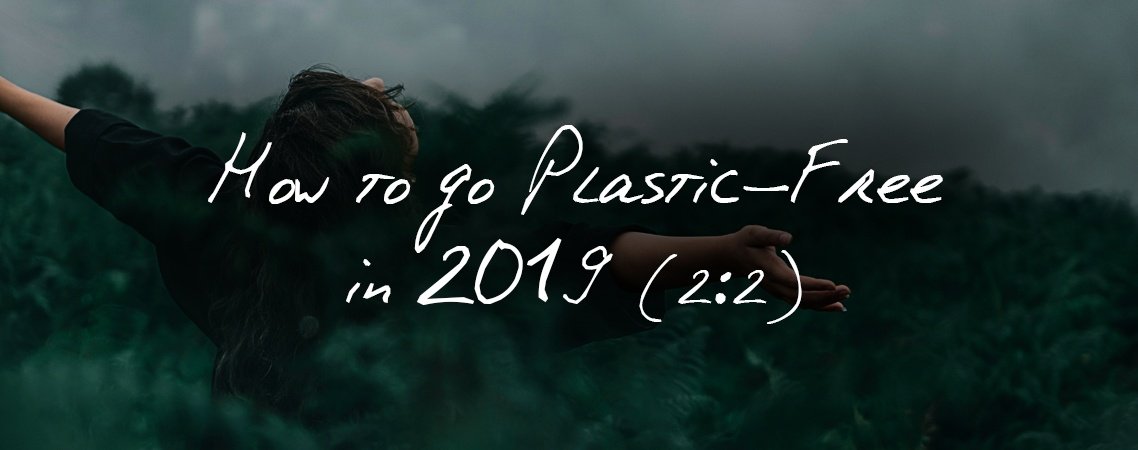 How to Go Plastic Free in 2019 (2:2) - Peace With The Wild Blog
