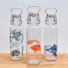 Soul Bottle 'Plants Make People Happy' Glass Water Bottle - 600ml