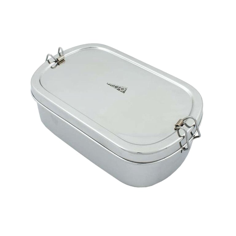 Extra Large Stainless Steel Oval Lunch Box | Peace With The Wild