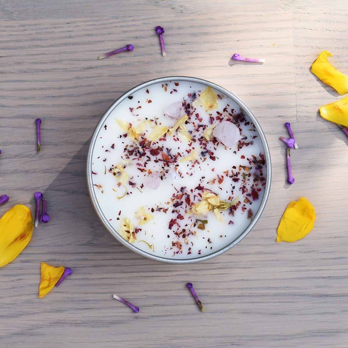 Witchwood Candles Jasmine & Geranium Soy Wax Candle - 100ml