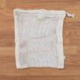 Organic Cotton Net Produce Bag - Medium
