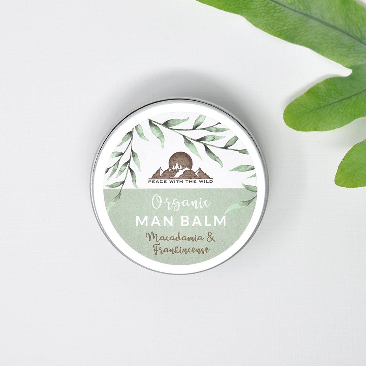 Organic Man Balm - Macadamia & Frankincense - Peace With The Wild