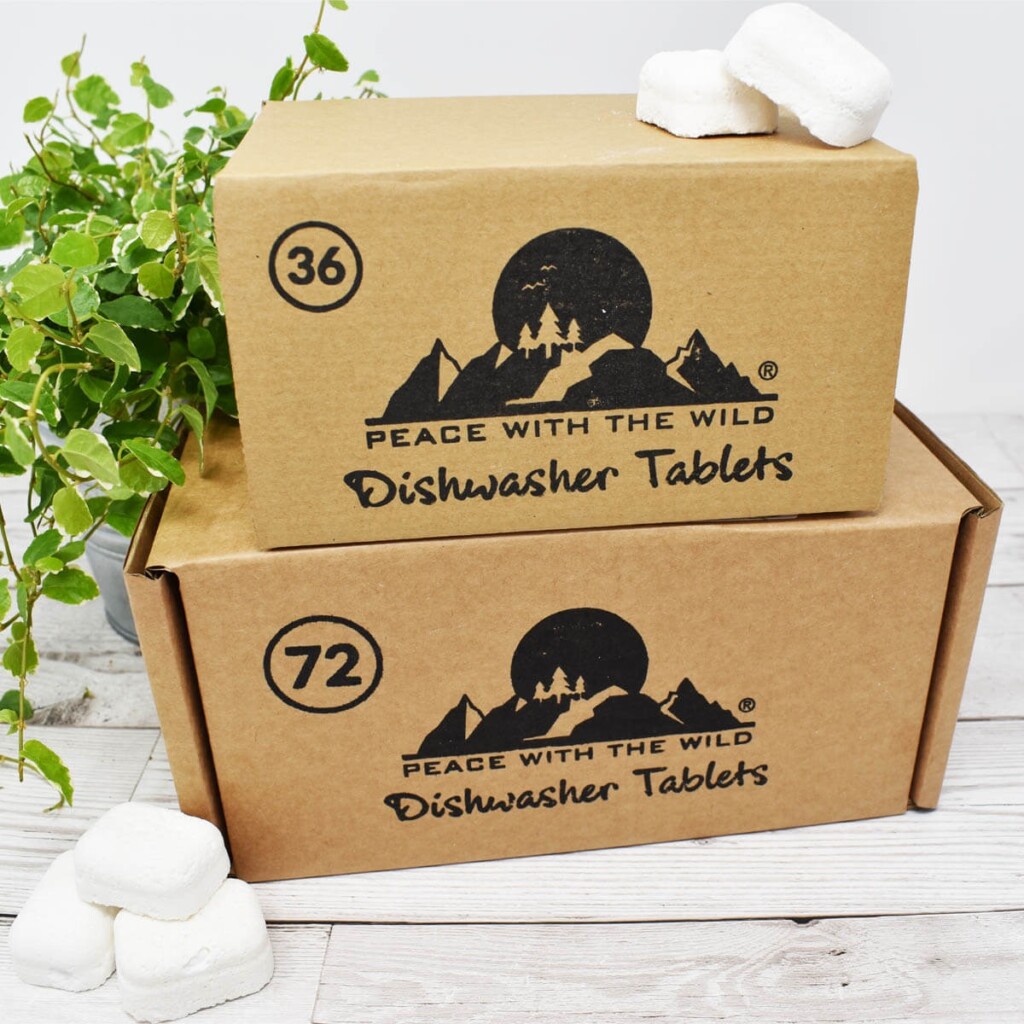 Eco-Friendly Dishwasher Tablets - Peace With The Wild
