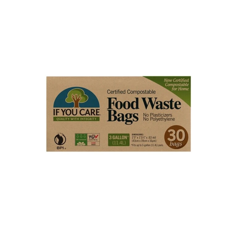 Compostable Food Waste Bags - 11.4L - Peace With The Wild