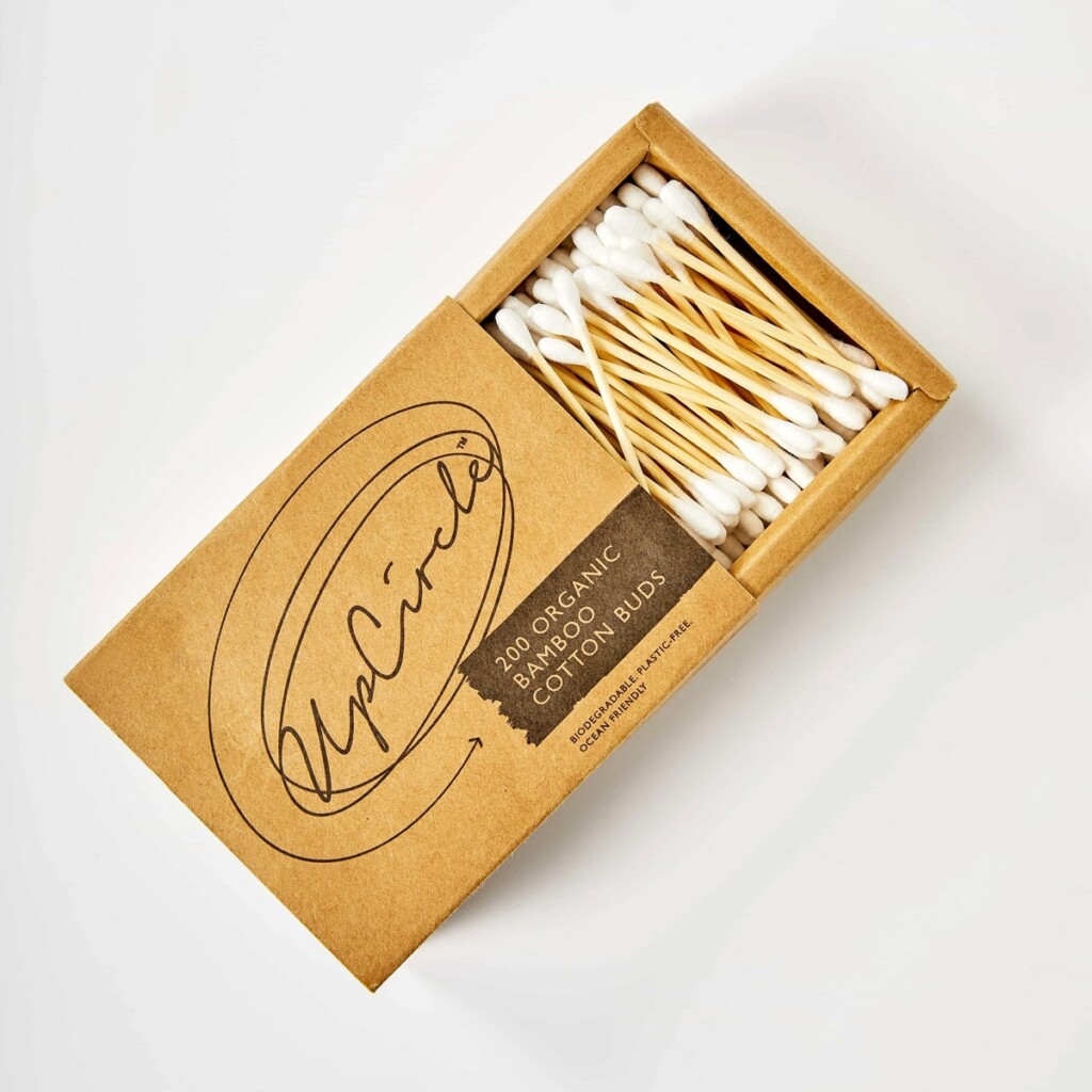 Organic Bamboo Cotton Buds - 200 Box - Peace With The Wild