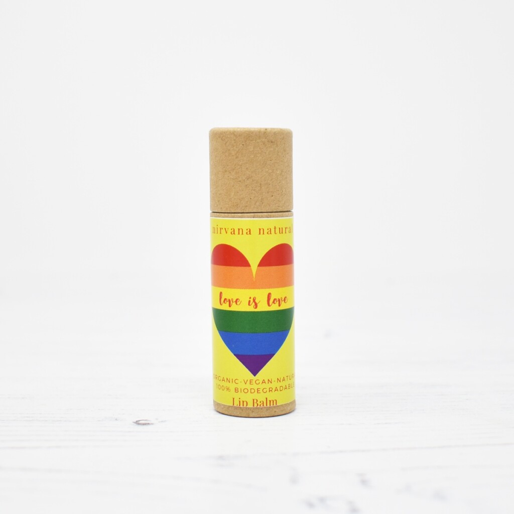 Organic 'Love Is Love' Lip Balm - 10g - Peace With The Wild