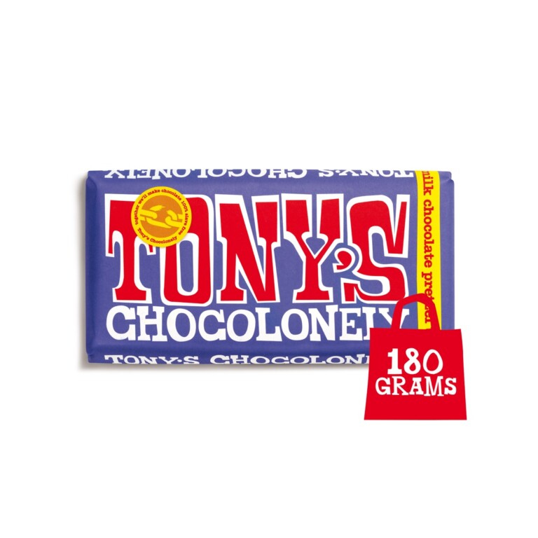 Tony's Chocolonely Dark Chocolate Stack - 5 x 180g Bars