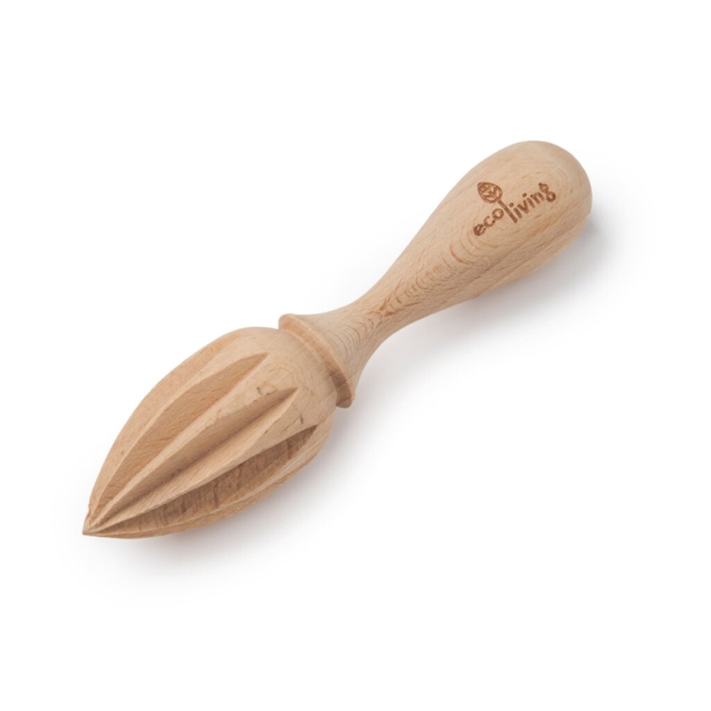 Eco Living Wooden Lemon Reamer - Sustainable Wood Juicer