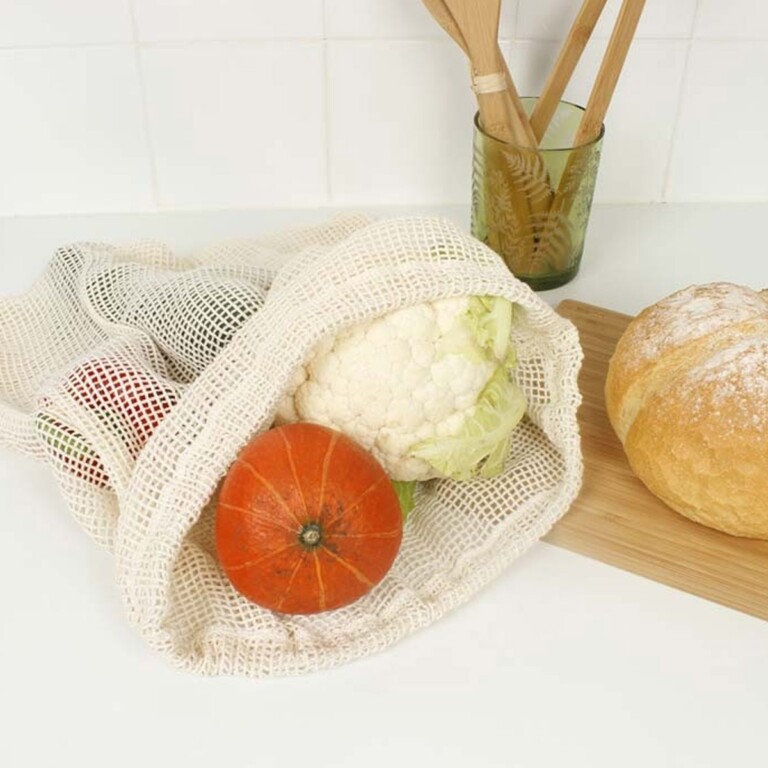 A Slice Of Green Organic Cotton Net Produce Bag - X-Large