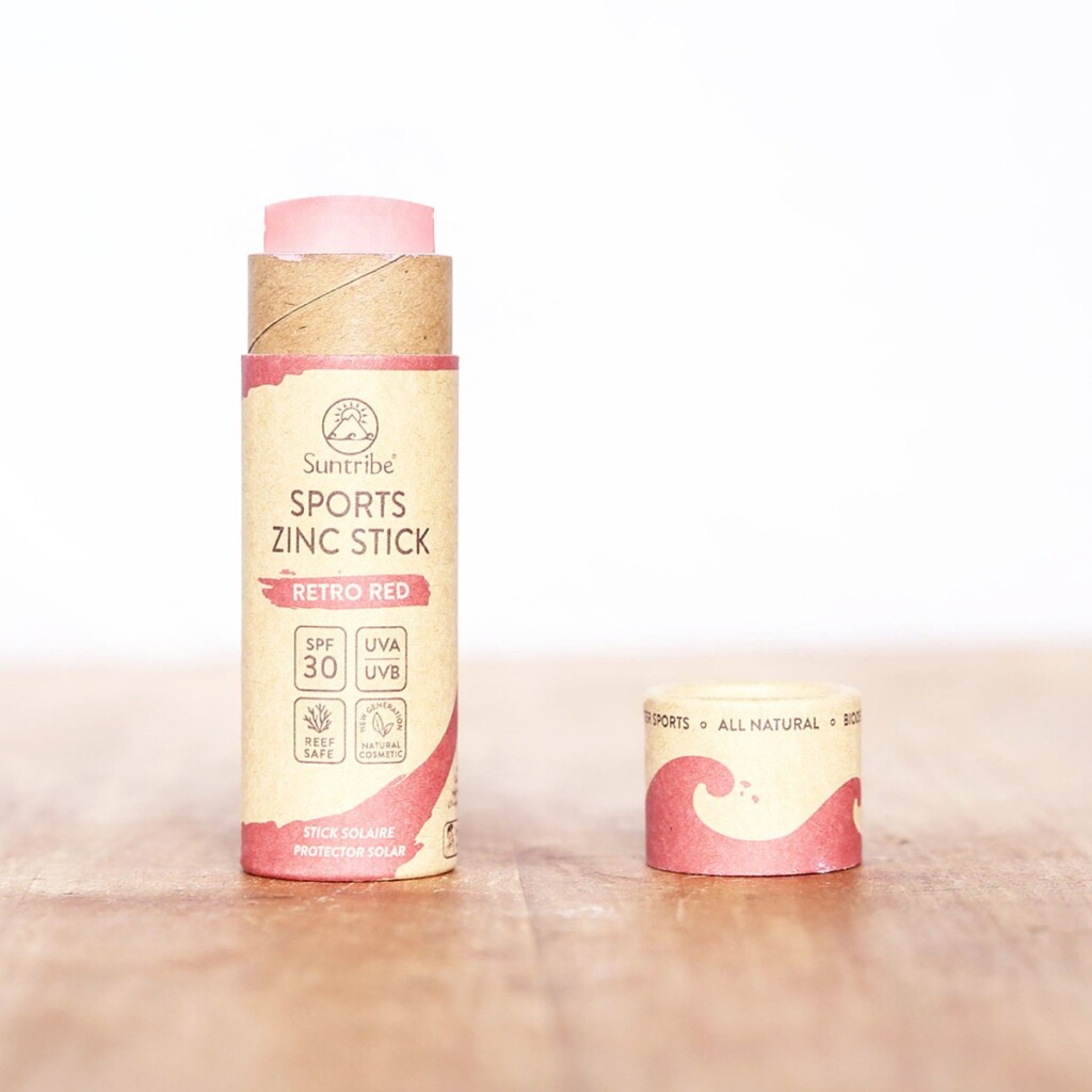 All Natural Zinc Sunscreen SPF30 - Retro Red (Pink) - Peace With The Wild