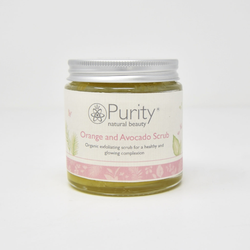 Purity Natural Beauty Avocado & Orange Exfoliating Scrub - 100ml