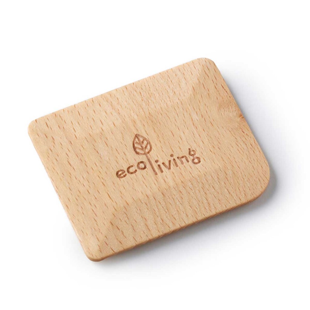 Eco Living Wooden Pot Scraper | Sustainable Beech Wood
