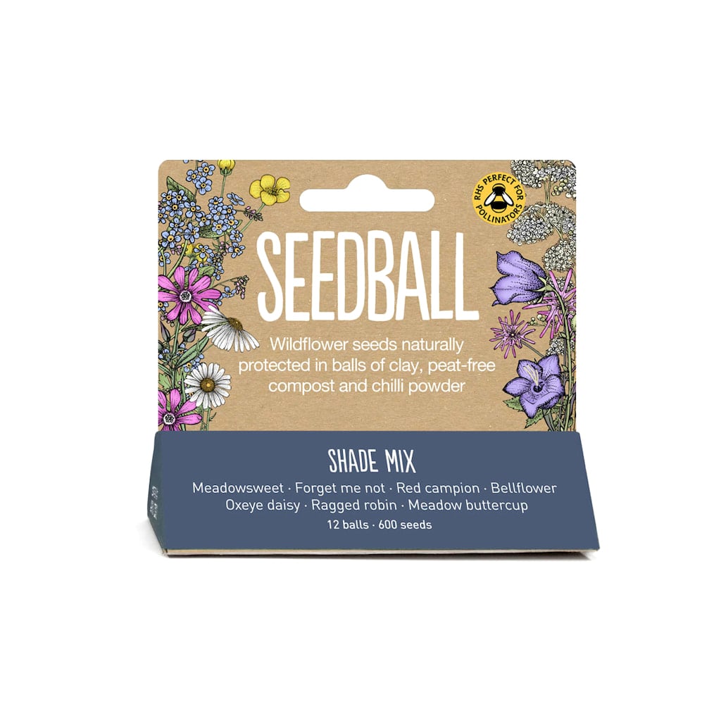 Shade Mix Seedball Hanging Pack - Peace With The Wild
