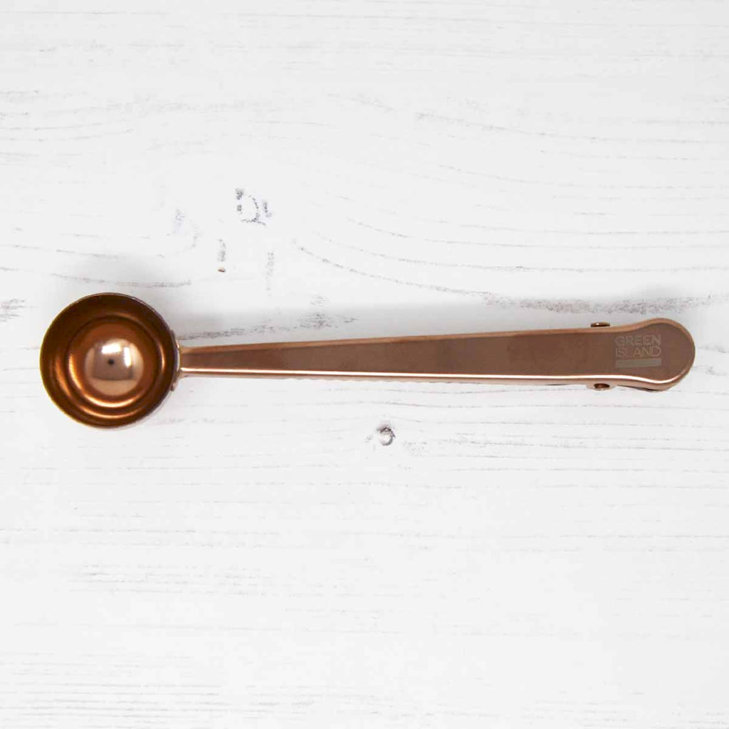 Rose Gold Coffee Scoop Clip - Peace With The Wild