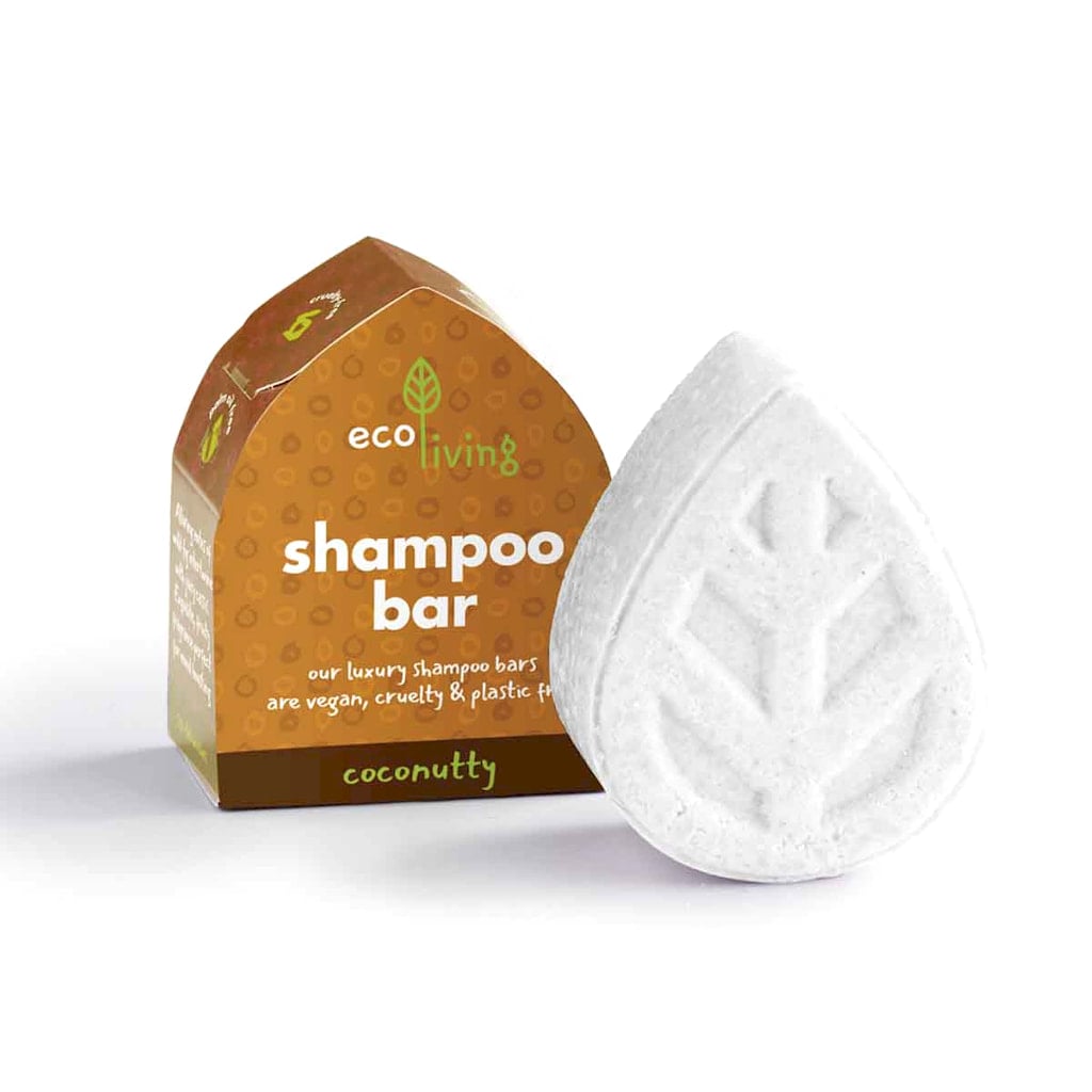 Eco Living Natural Coconut Shampoo Bar 85g | Vegan, Plastic-Free