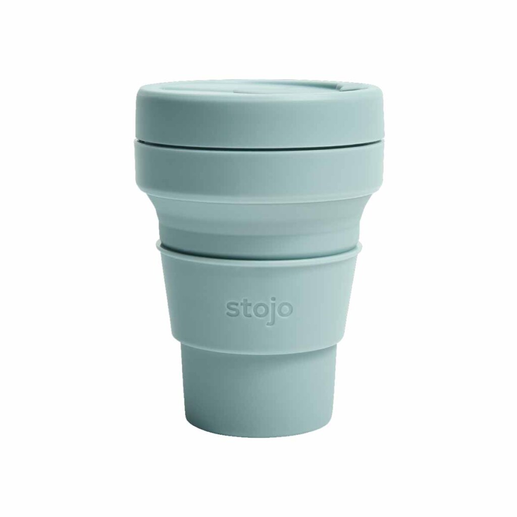 Collapsible Pocket Cup 12oz - Aquamarine - Peace With The Wild