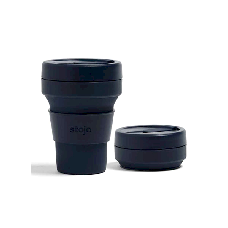 Collapsible Pocket Cup 12oz - Denim Blue - Peace With The Wild