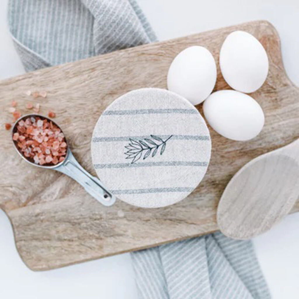 Set Of 2 Mason Jar Covers - Flower - Peace With The Wild