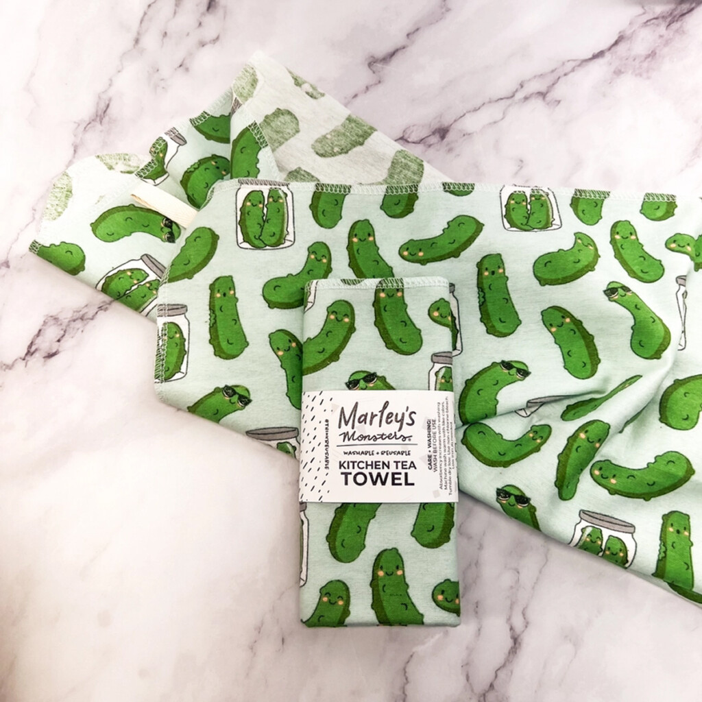 Kitchen Tea Towel - Pickle Party - Peace With The Wild