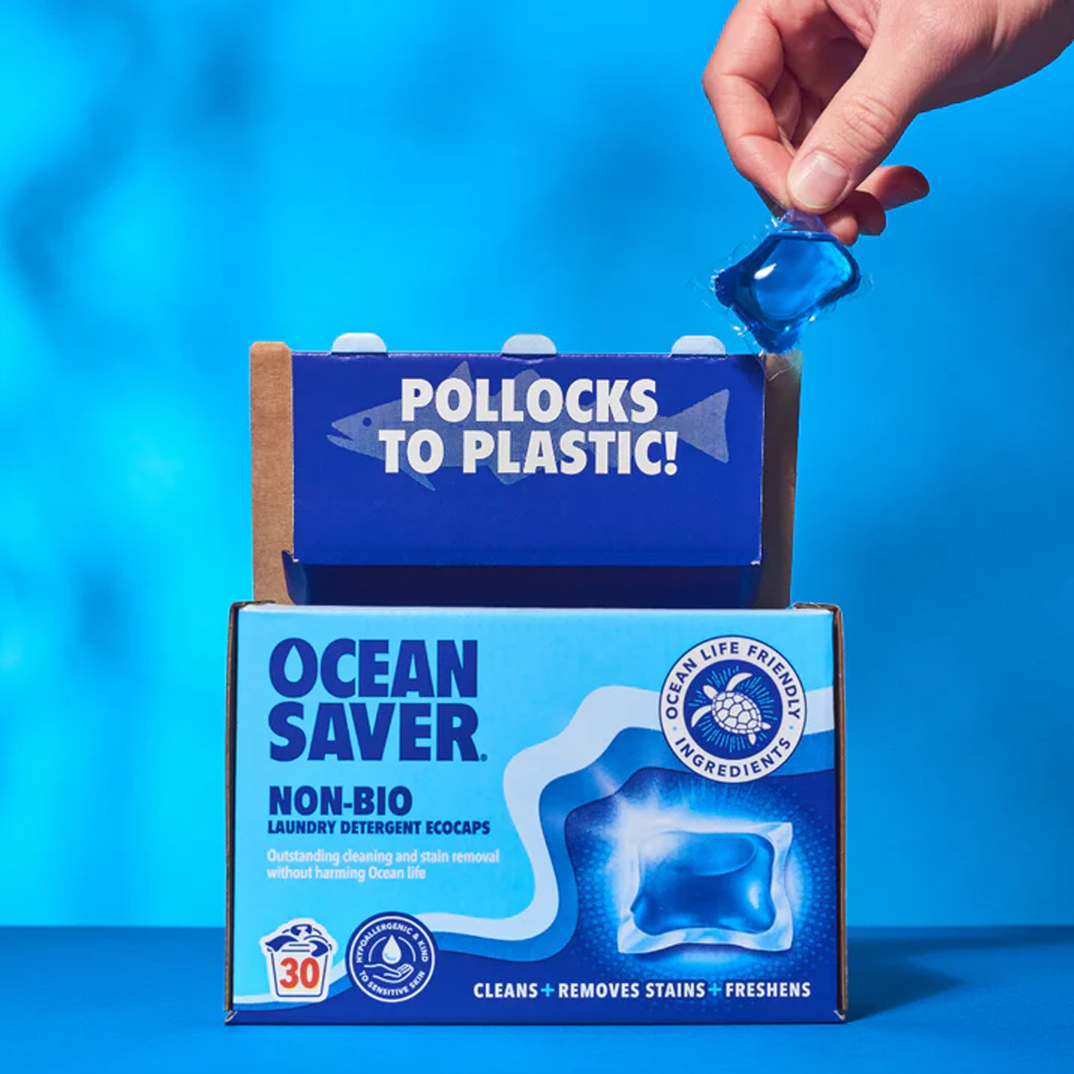 Non-Bio Laundry Detergent Pods - 30 Pack - Peace With The Wild