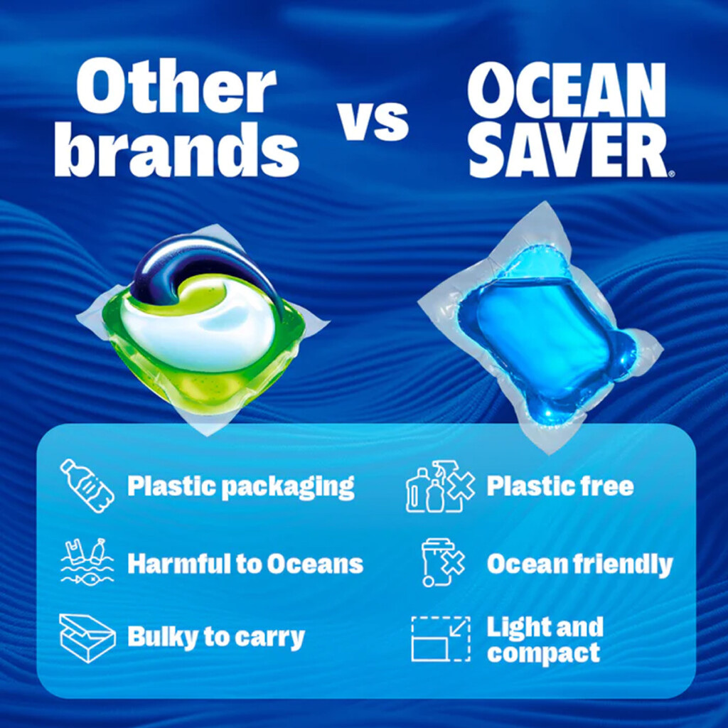 Non-Bio Laundry Detergent Pods - 34 Pack - Peace With The Wild