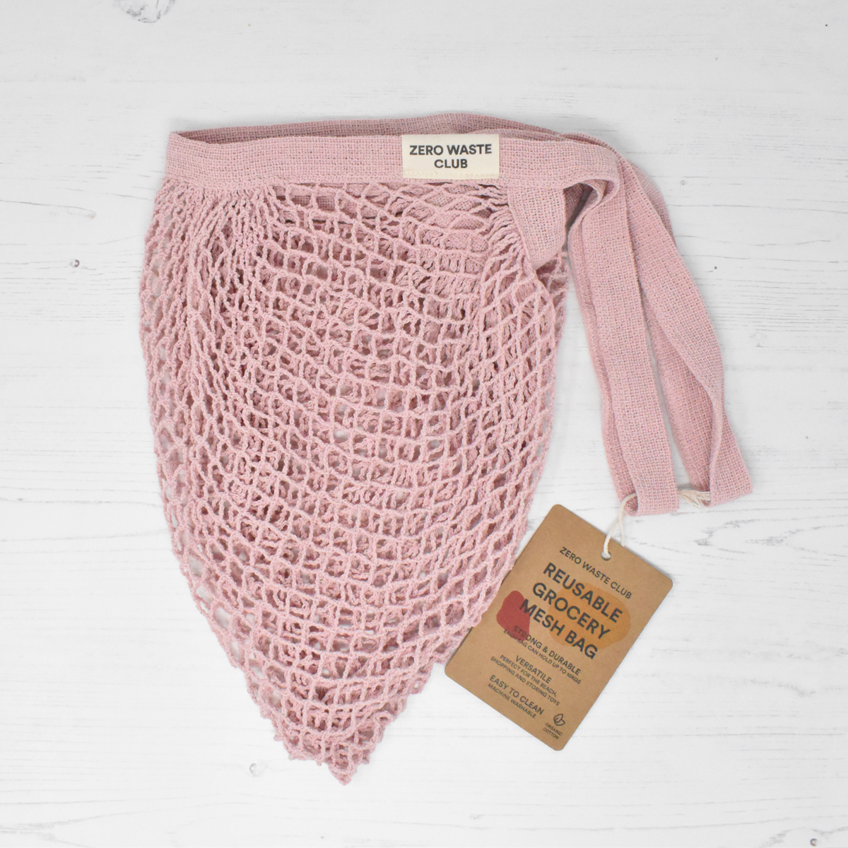 Organic Cotton Mesh Shopping Bag - Peace With The Wild