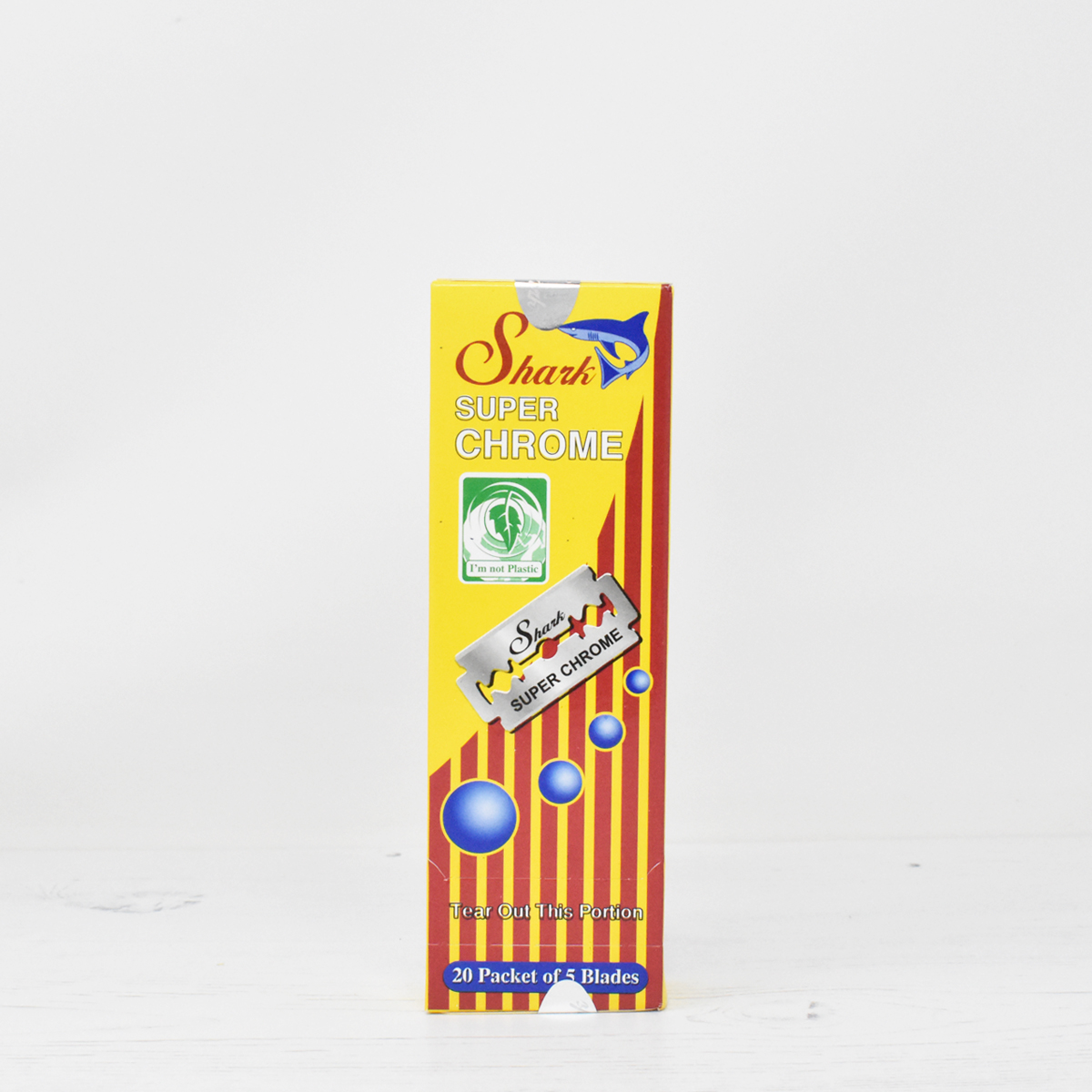 Shark Safety Razor Blades - 100 Hanging Pack - Peace With The Wild