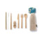 Bambu Complete Bamboo Eat & Drink Travel Utensil Kit