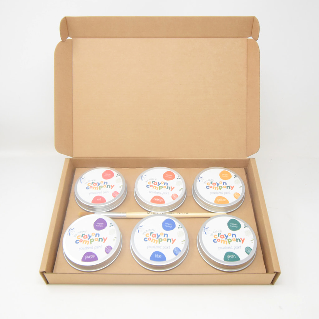 Vegan Powdered Paints Kit - Peace With The Wild