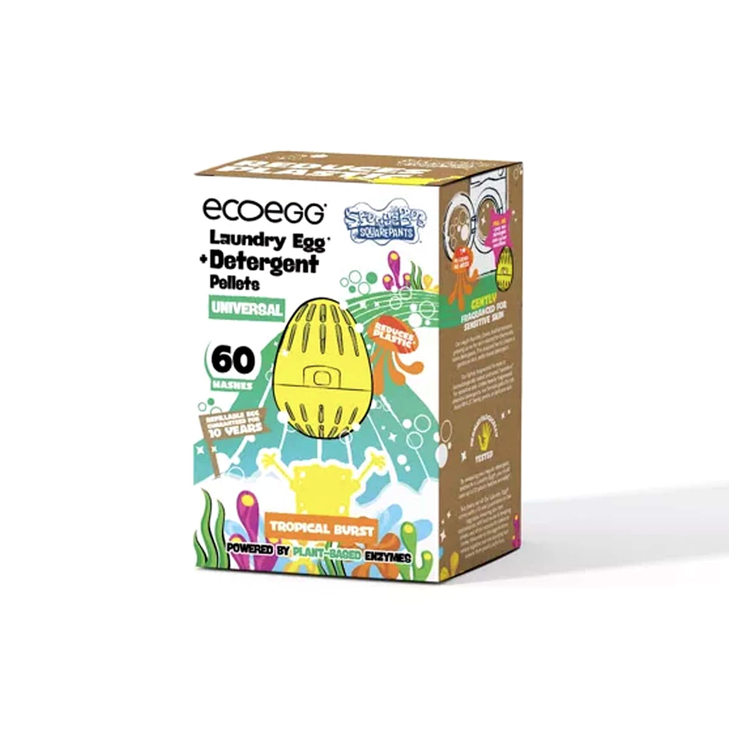 Ecoegg x Spongebob Laundry Egg - Universal - Peace With The Wild