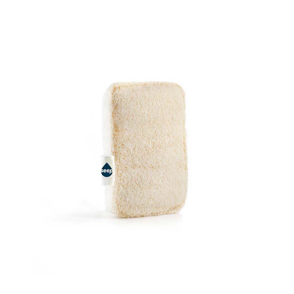 Compostable Sponge with Loofah Scourer - Peace With The Wild