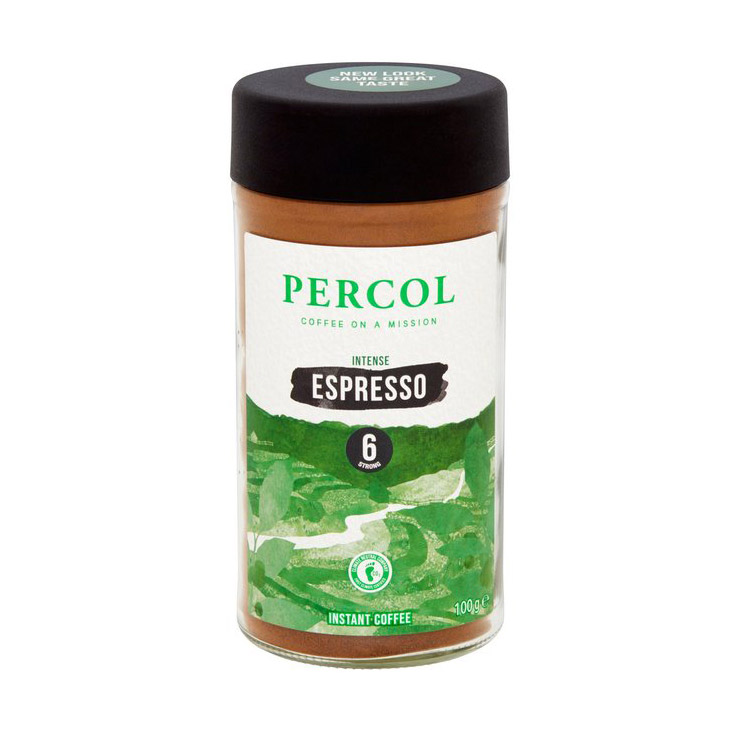 Percol Espresso Instant Coffee - 100g - Peace With The Wild