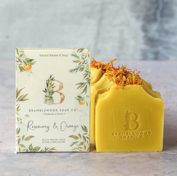 Rosemary & Orange Soap - 100g - Peace With The Wild